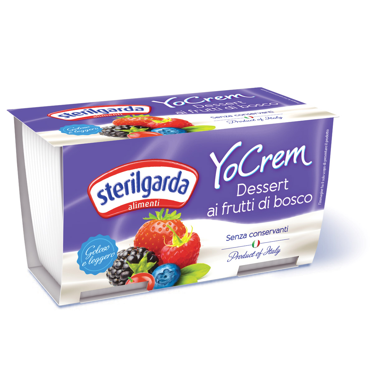 Sterilgarda Wild Berries YoCrem 2x100 g