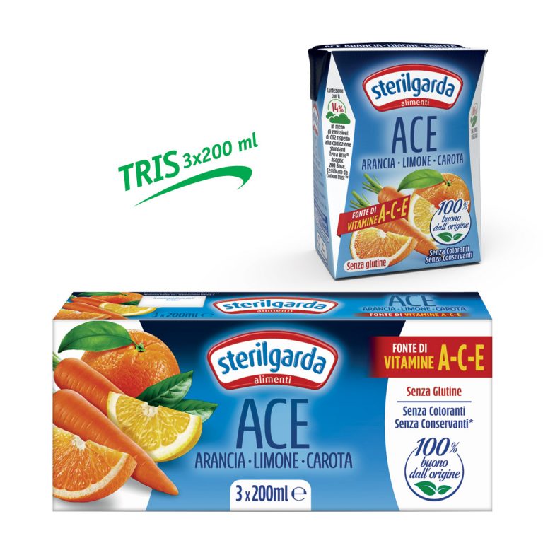 Sterilgarda ACE 3 x 200 ml | Sterilgarda Alimenti